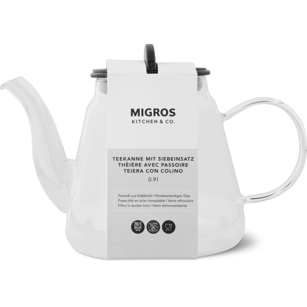 Glass Teapot 0.9l • Migros