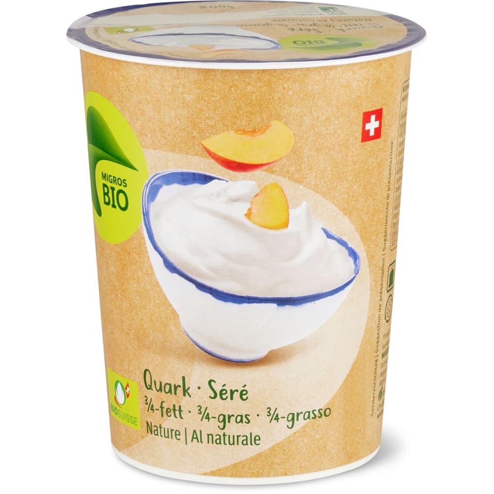 Migros Bio · Quark 3/4 fett · Nature • Migros