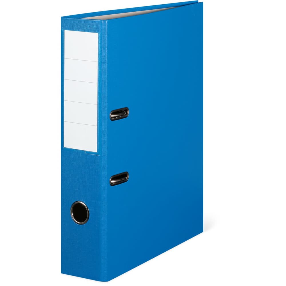 Achat Papeteria · 2-trou classeur midi · PP - Bleu clair 7 cm • Migros