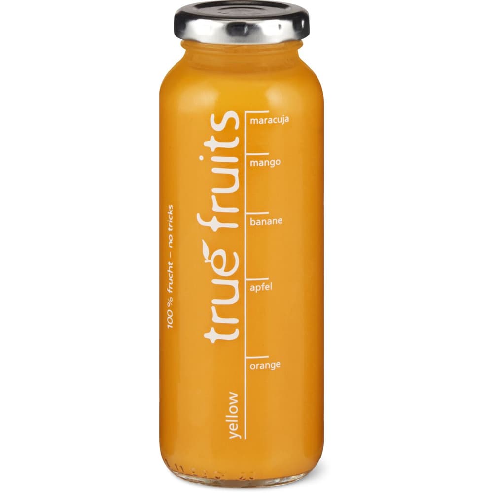 true fruits · Trué fruits yellow smoothie • Migros