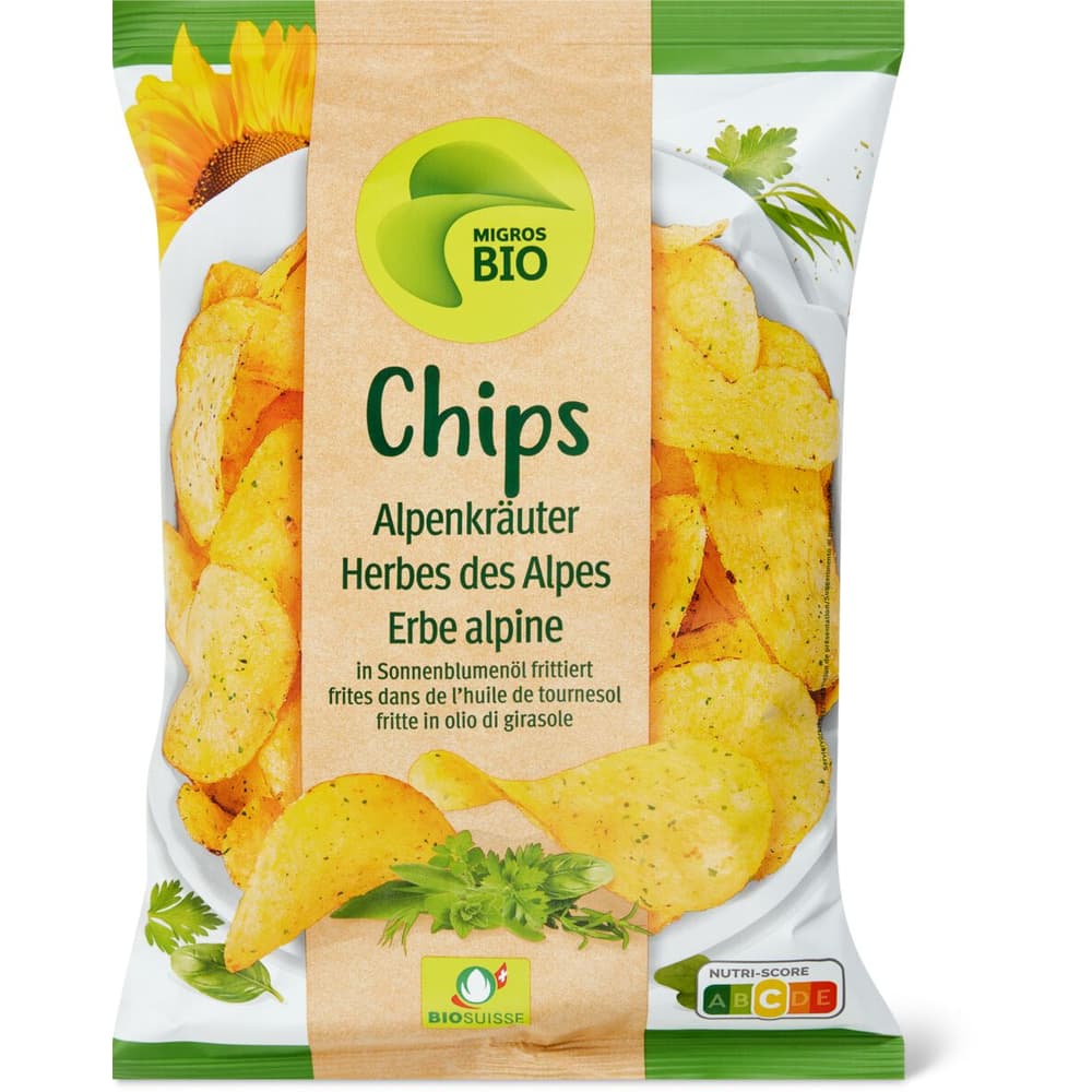 Migros Bio Chips Herbes des alpe • Migros