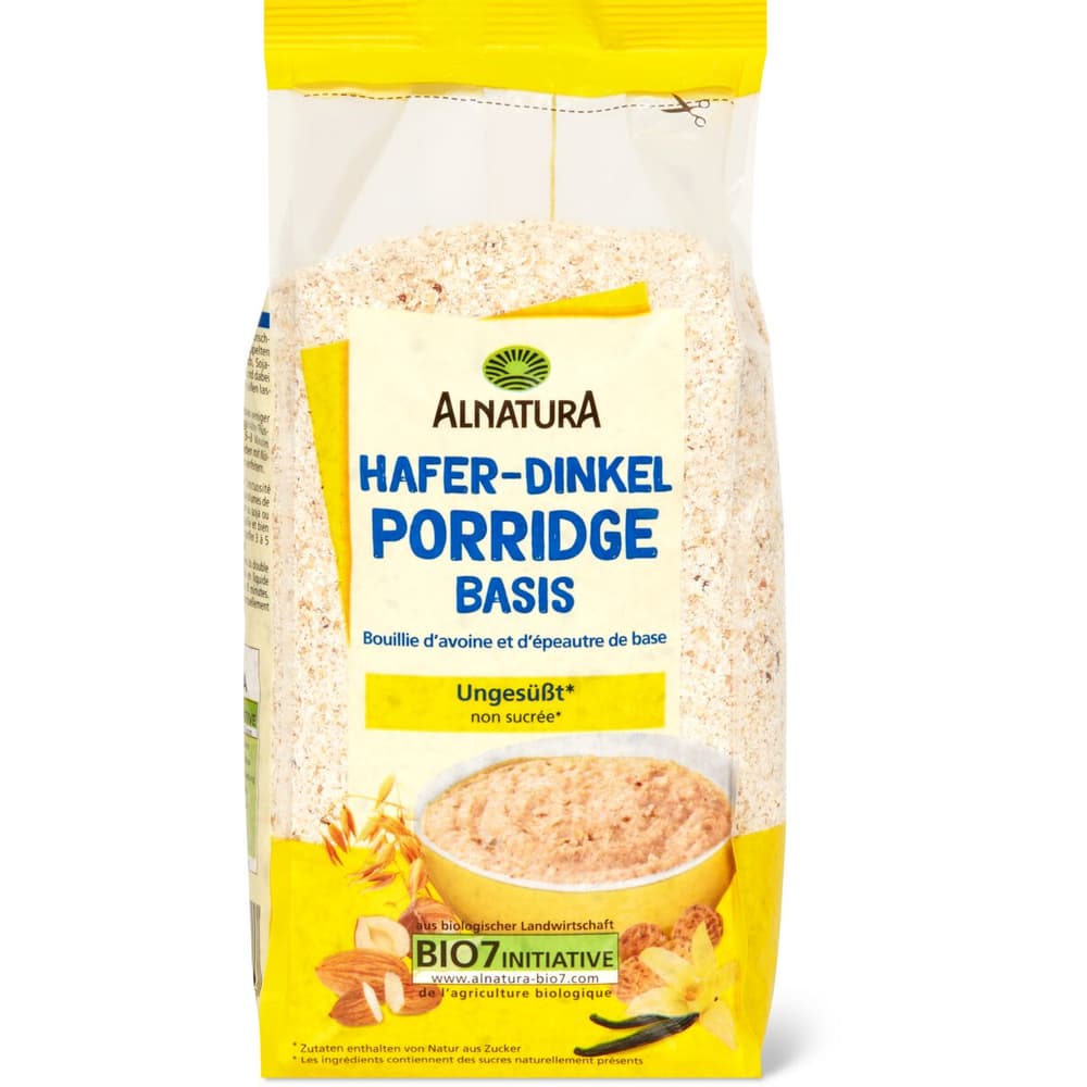 Achat Alnatura · Bouillie de petit-déjeuner · base • Migros