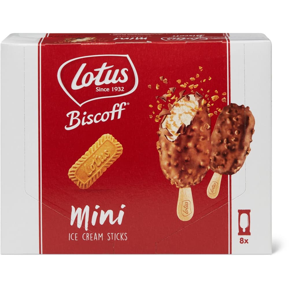 Lotus Biscoff · Mini cream ice cream • Migros
