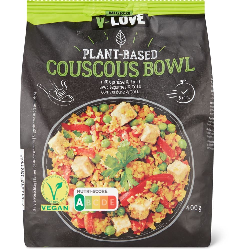 V-Love Couscous Bowl Tofu • Migros