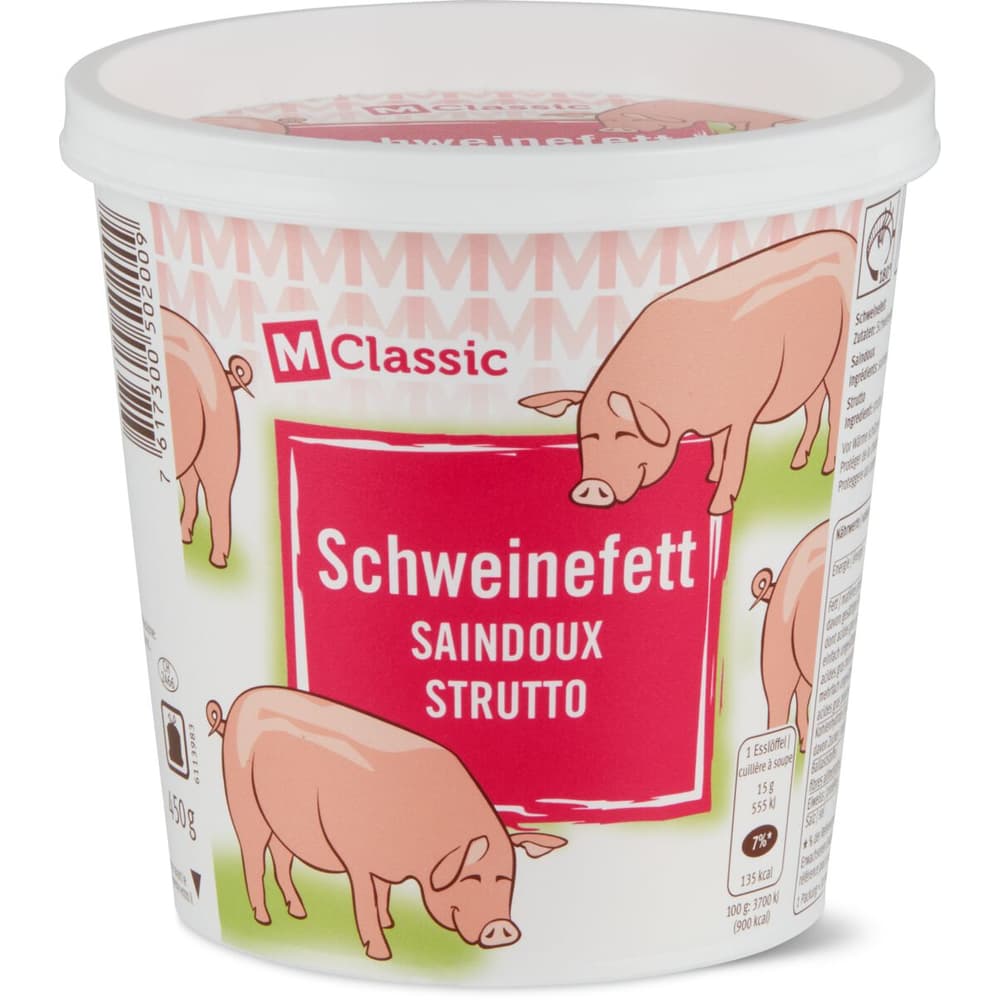 M-Classic · Saindoux • Migros