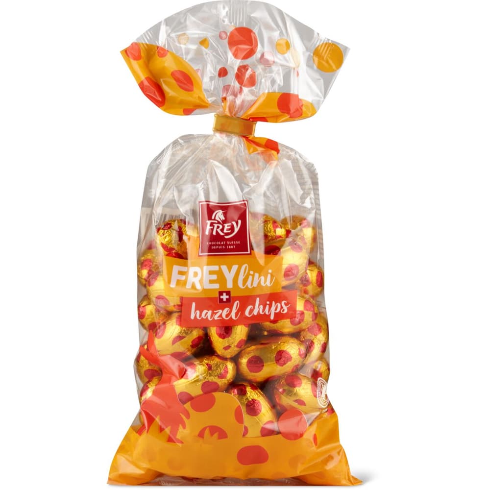 Frey Freylini · Oeufs Chocolat · au lait fourré aux noisettes • Migros ...