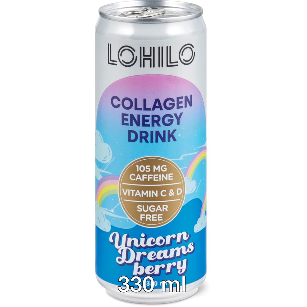 Lohilo · Energy drink · Unicorn Dreams Berries • Migros