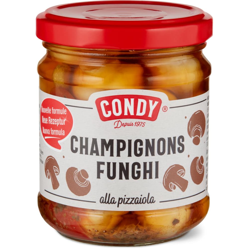 Condy · Champignons · À la Pizzaiola • Migros