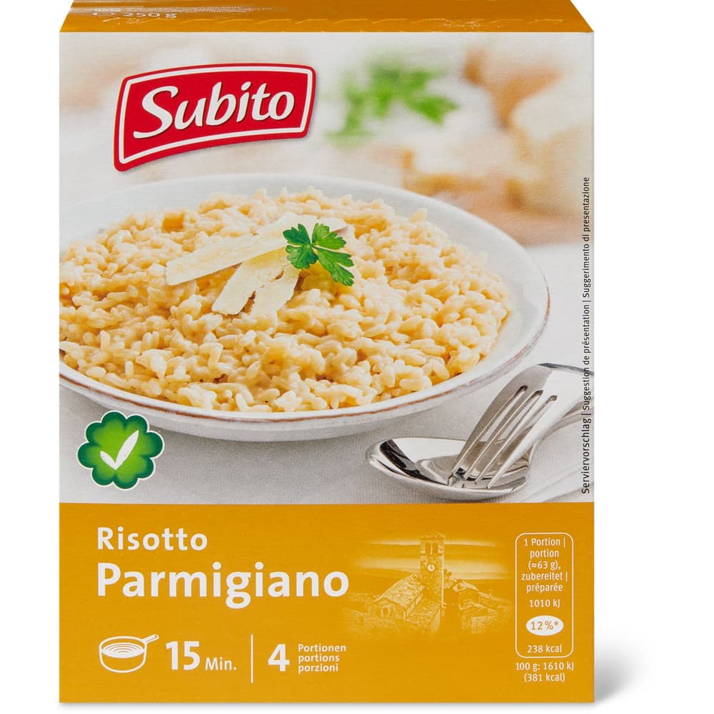 Subito · Risotto · mit Parmesan • Migros