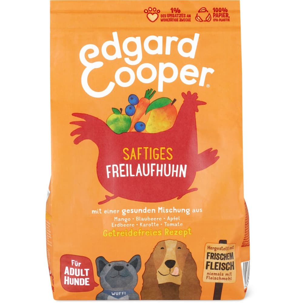 Edgard & Cooper Adult · dry food for dogs · chicken • Migros