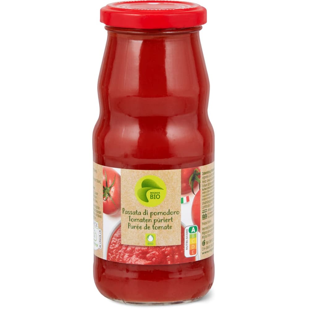 Migros Bio · Pureed tomatoes • Migros