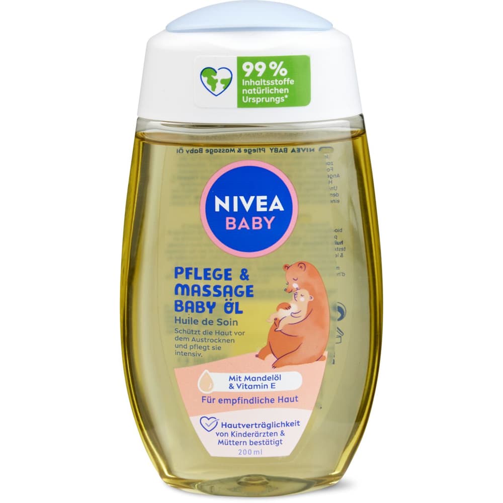 Nivea Baby · Huile pour bébé · Huile d'amande • Migros