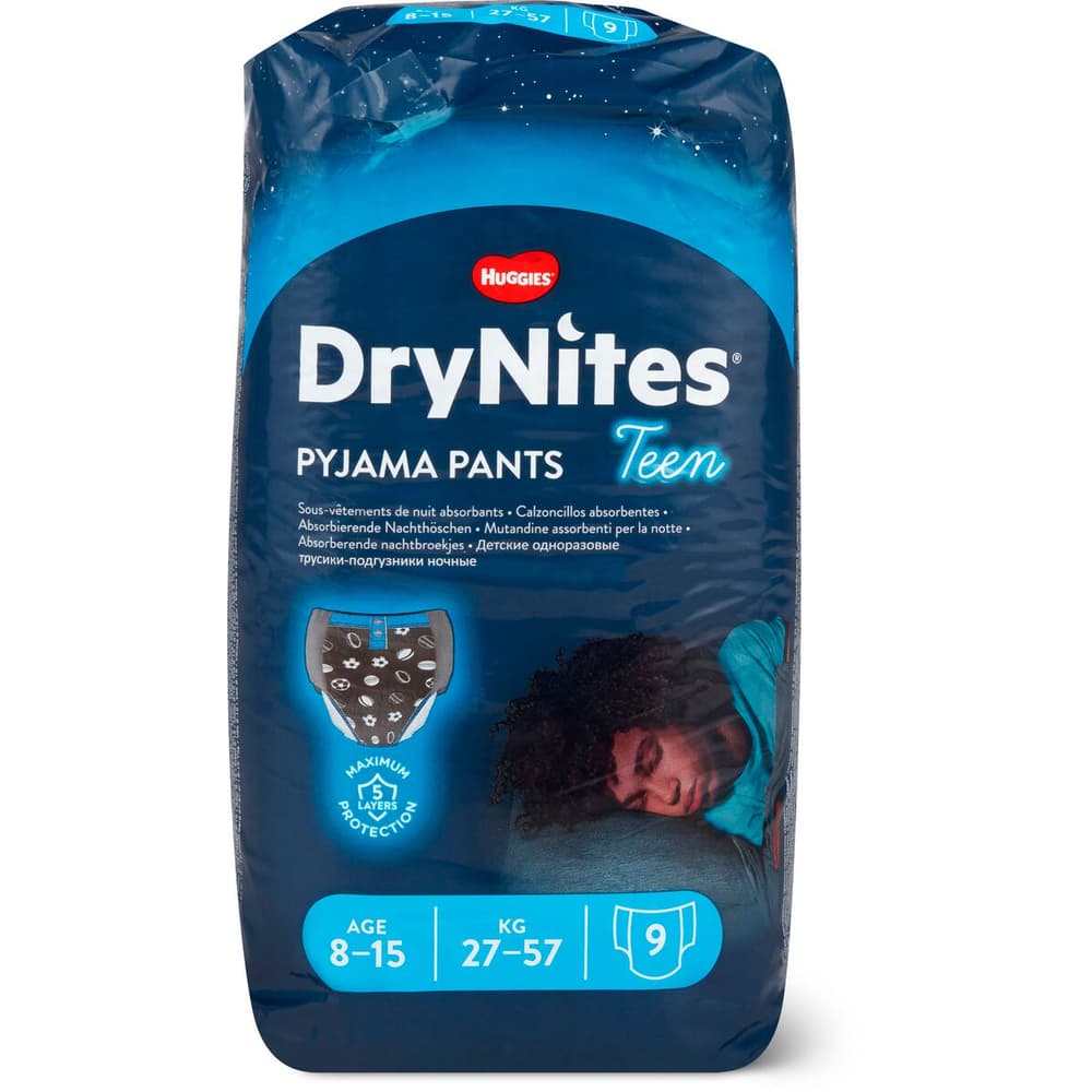 Huggies DryNites · Nachtwindeln · 8 bis 15 Jahre, 27-57 kg • Migros Online
