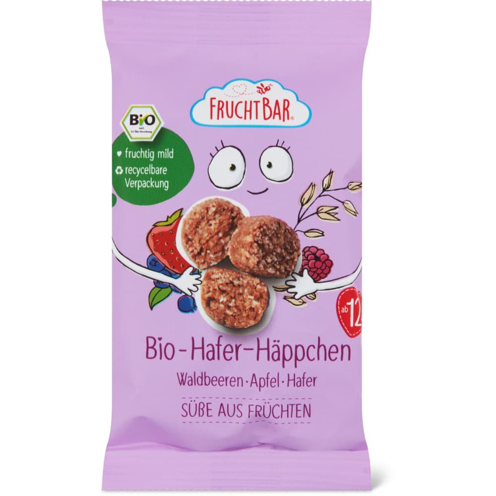 Fruchtbar Bio · Snack de fruits, pomme, fruits des bois & avoine · Dès ...