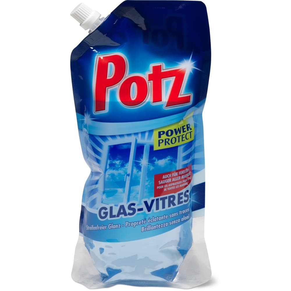 Potz · Glass cleaner refill • Migros