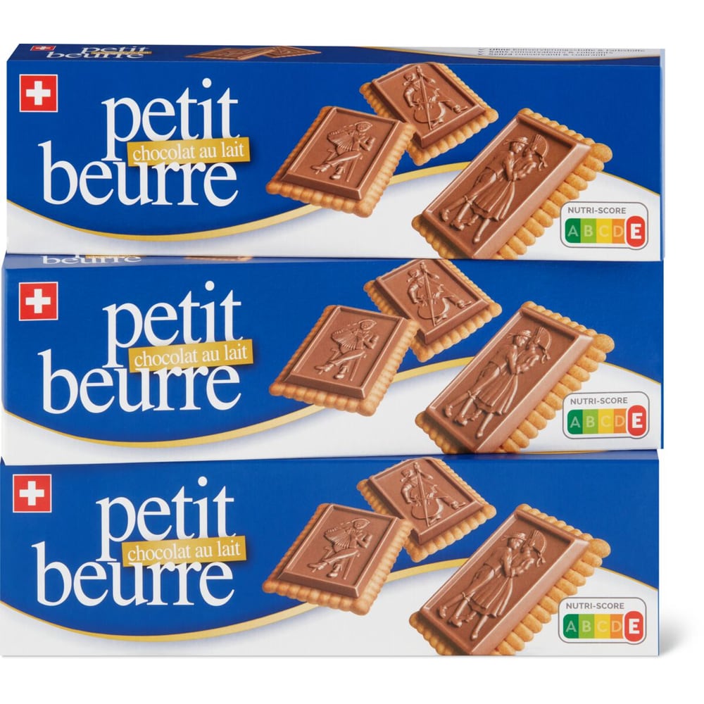 Petit Beurre · Petit-Beurre with milk chocolate • Migros