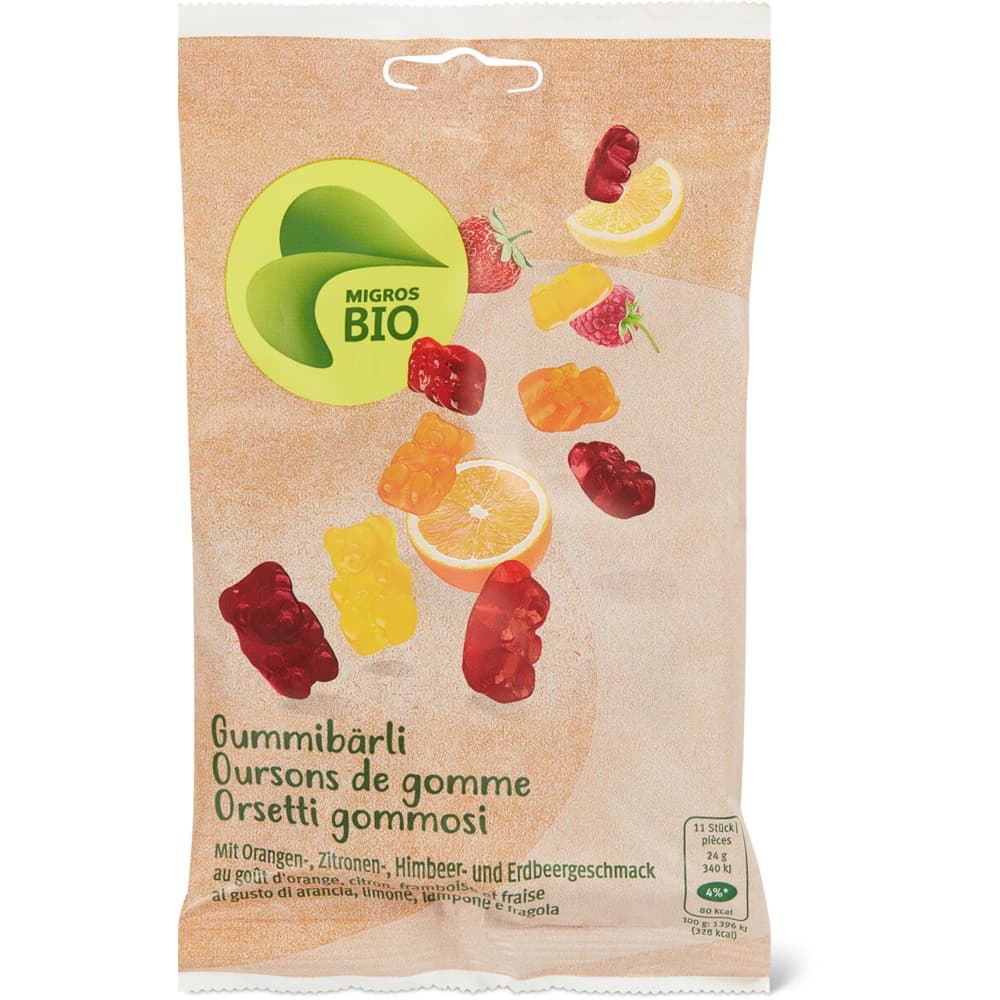 Buy Bio · jelly sweets · with strawberry, raspberry, orange and lemon ...