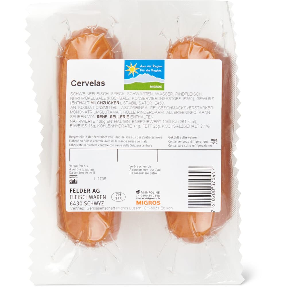 Cervelas 1 Paar • Migros