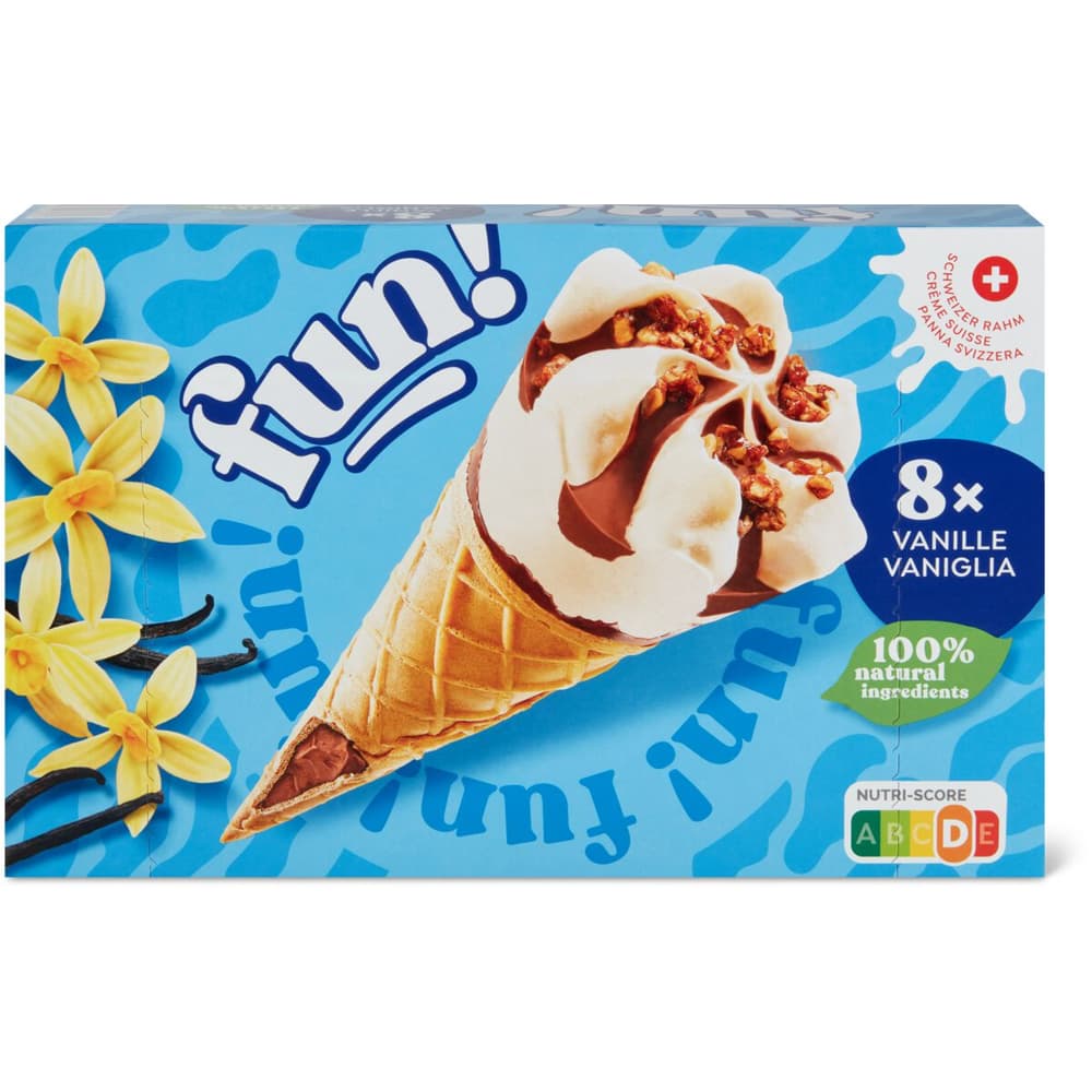 Fun · Waffle Cornet · Vanilla • Migros