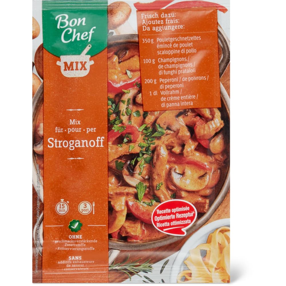 Bon Chef Mix · Stroganoff sauce · dried • Migros