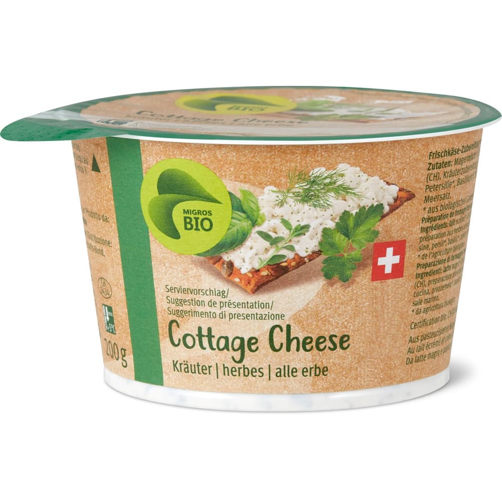 Migros Bio · Cottage Cheese · alle erbe • Migros Online