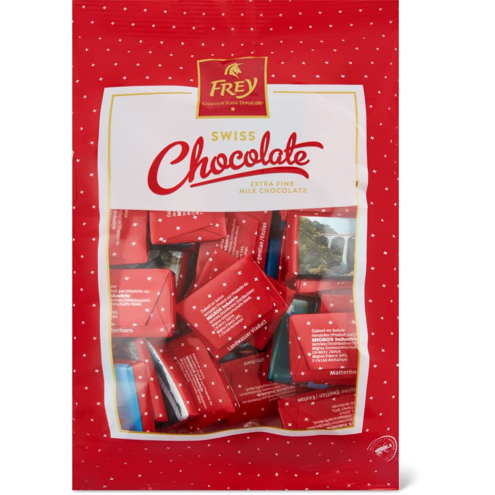 Frey Swiss Chocolate · napolitains · al latte • Migros