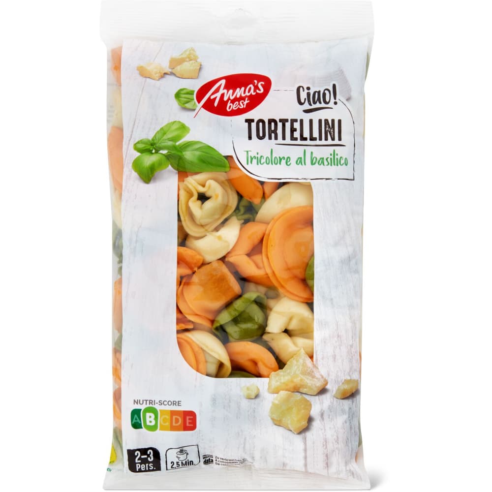 Anna's Best · Tortellini · con formaggio e basilico • Migros