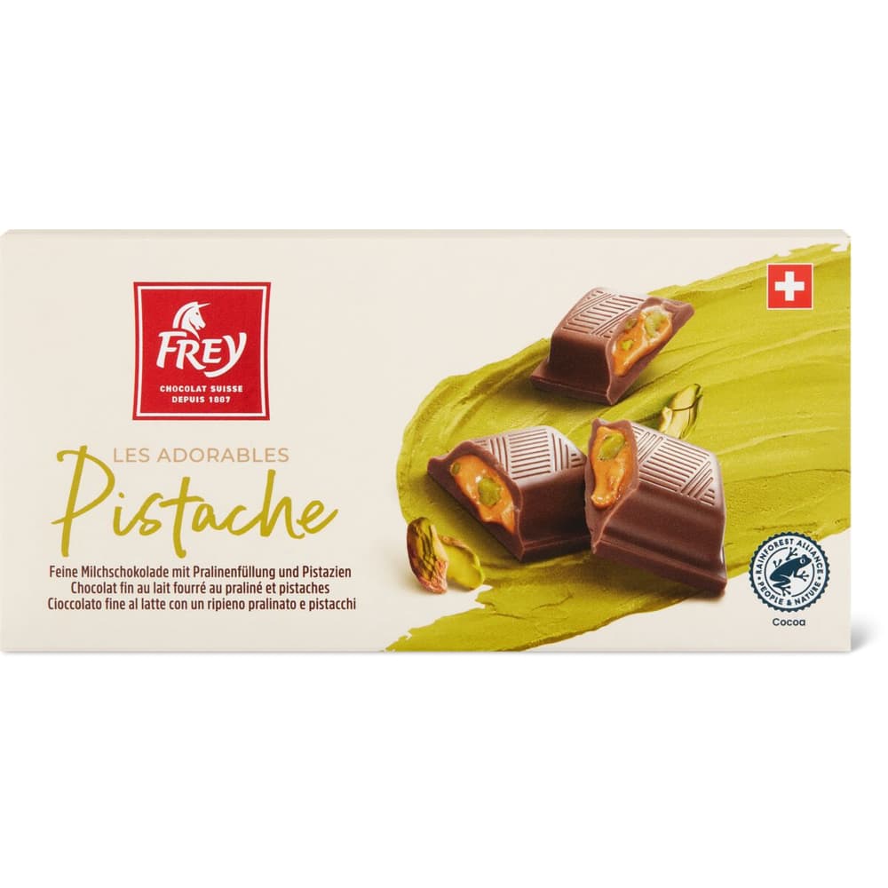 Frey Les Adorables · Chocolate bars · milk chocolate, praline filling ...