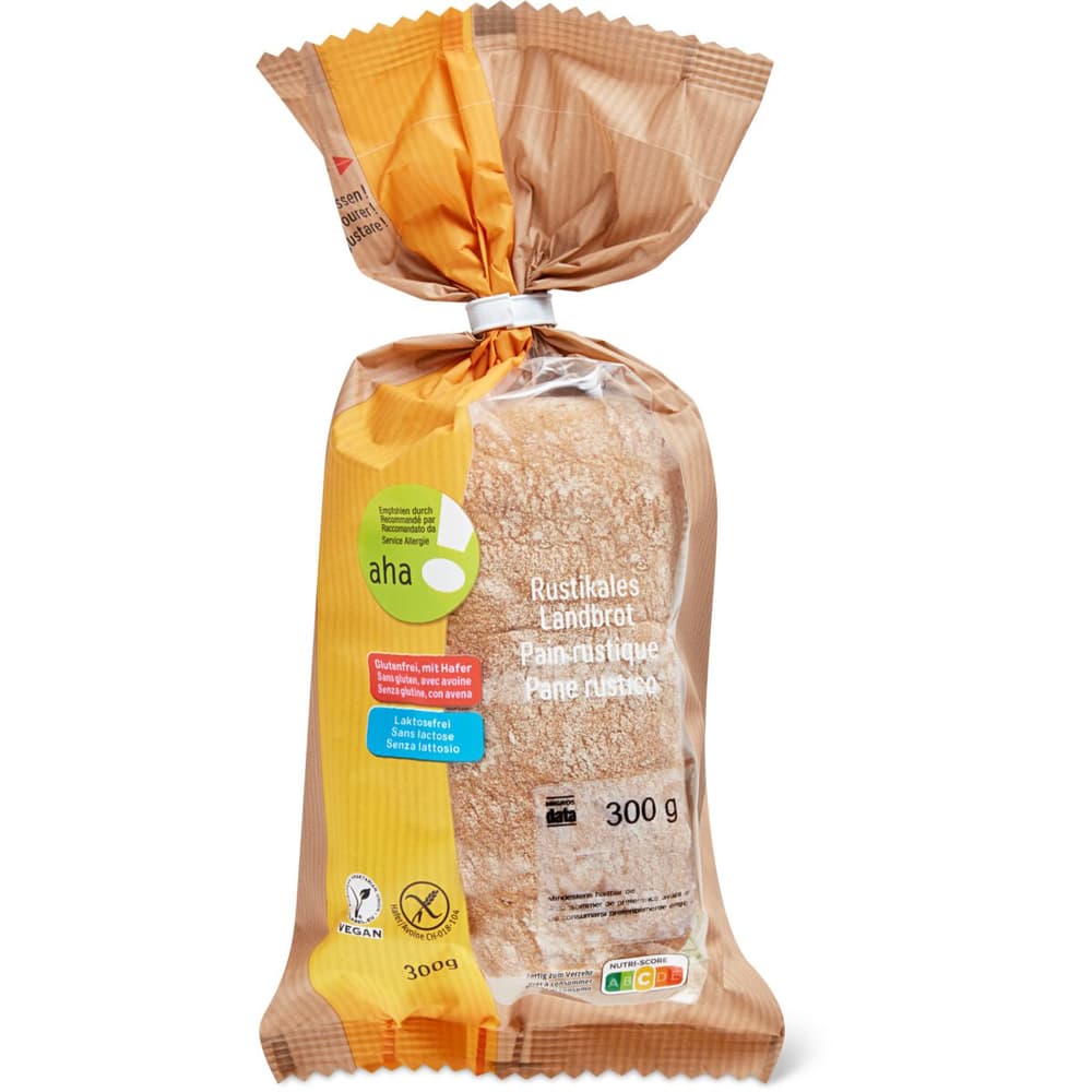 aha! · rustic bread • Migros