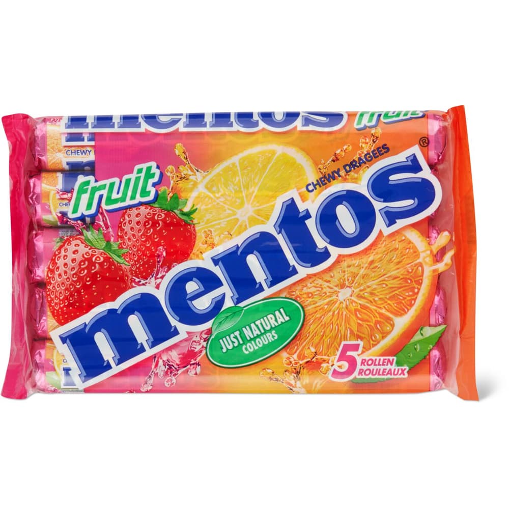 Mentos Chewy Dragees Fruit • Migros
