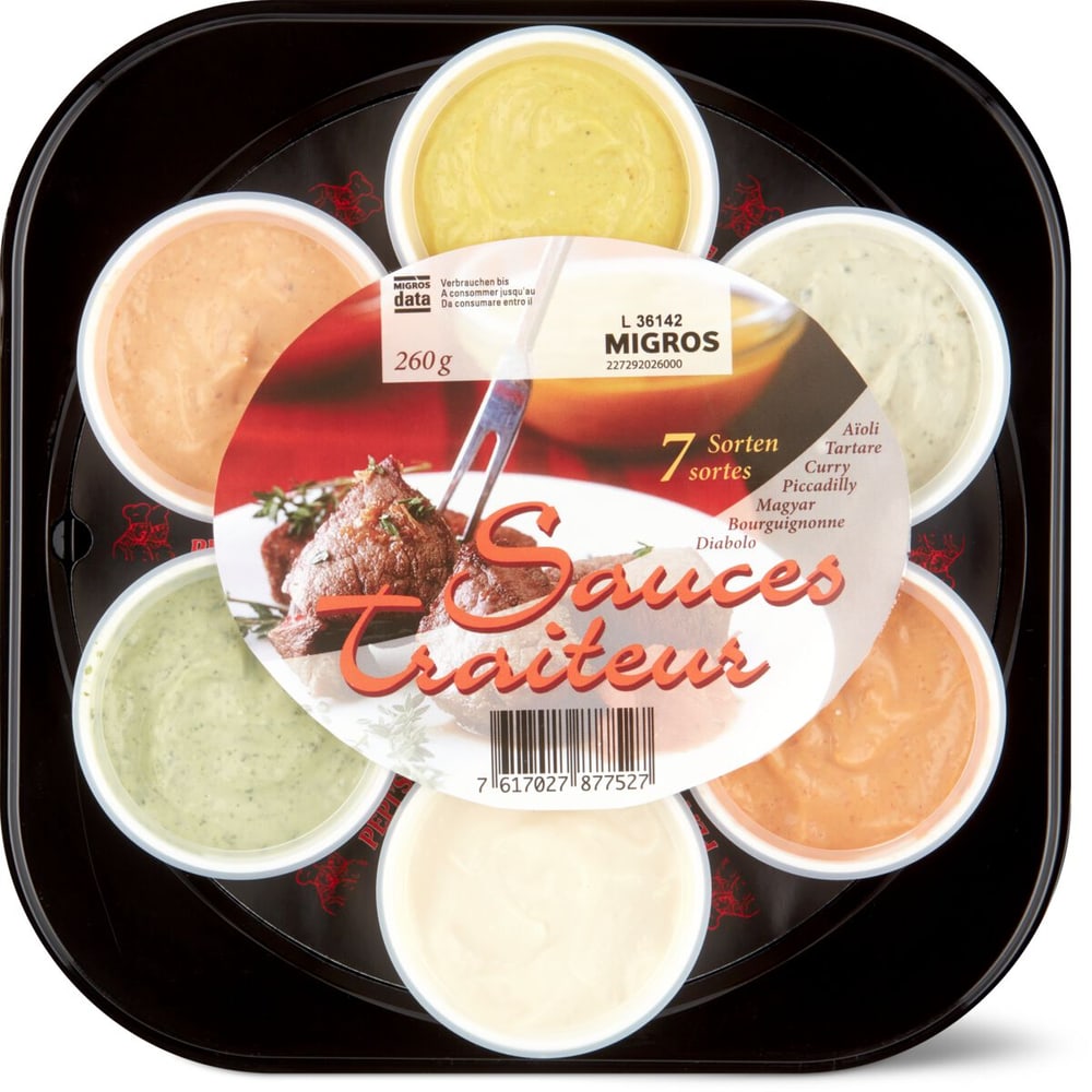 Pepis set sauces traiteur • Migros