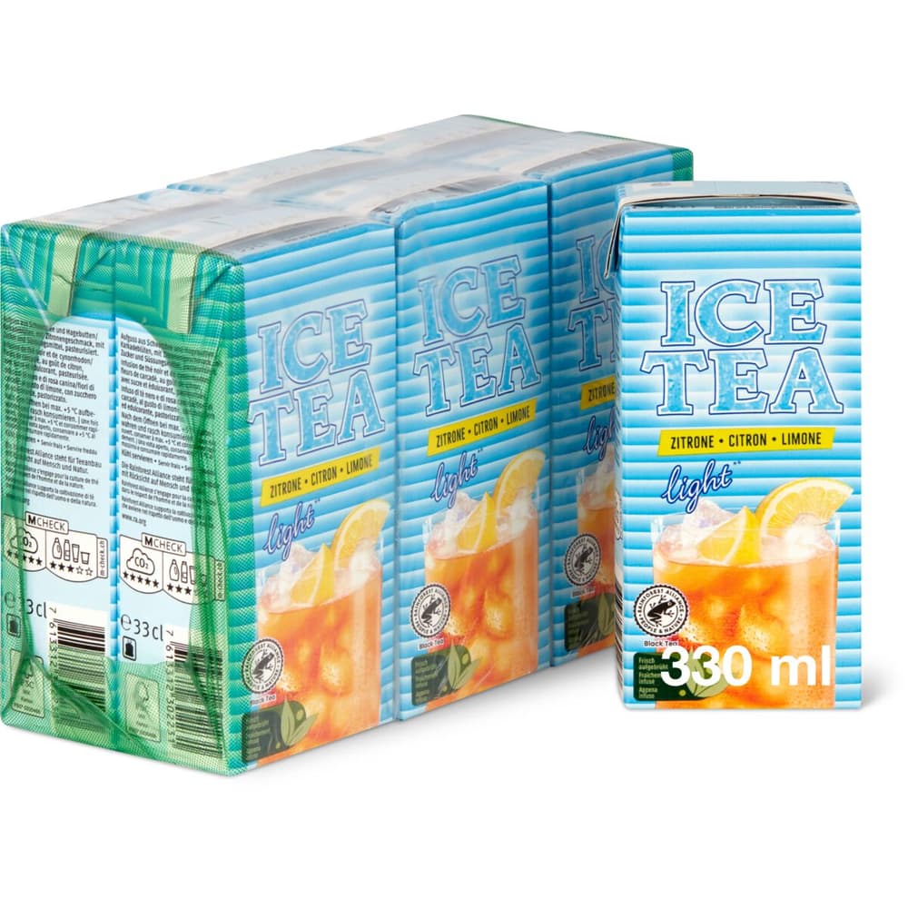 Ice Tea · Eistee · Zitrone - light • Migros Online