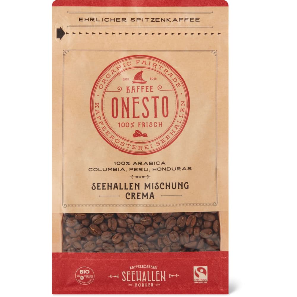 Onesto Bio Fairtrade Seehallenmischung • Migros