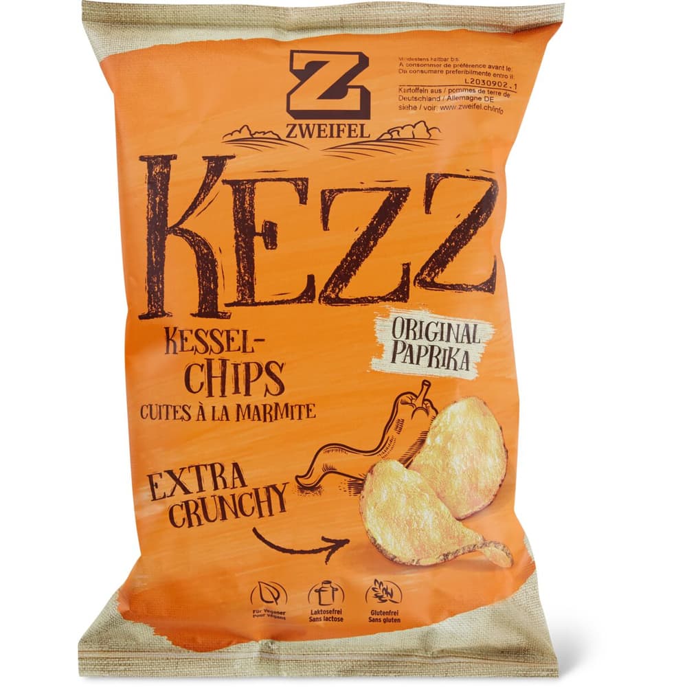 Buy Zweifel Kezz · English Chips · bell pepper • Migros