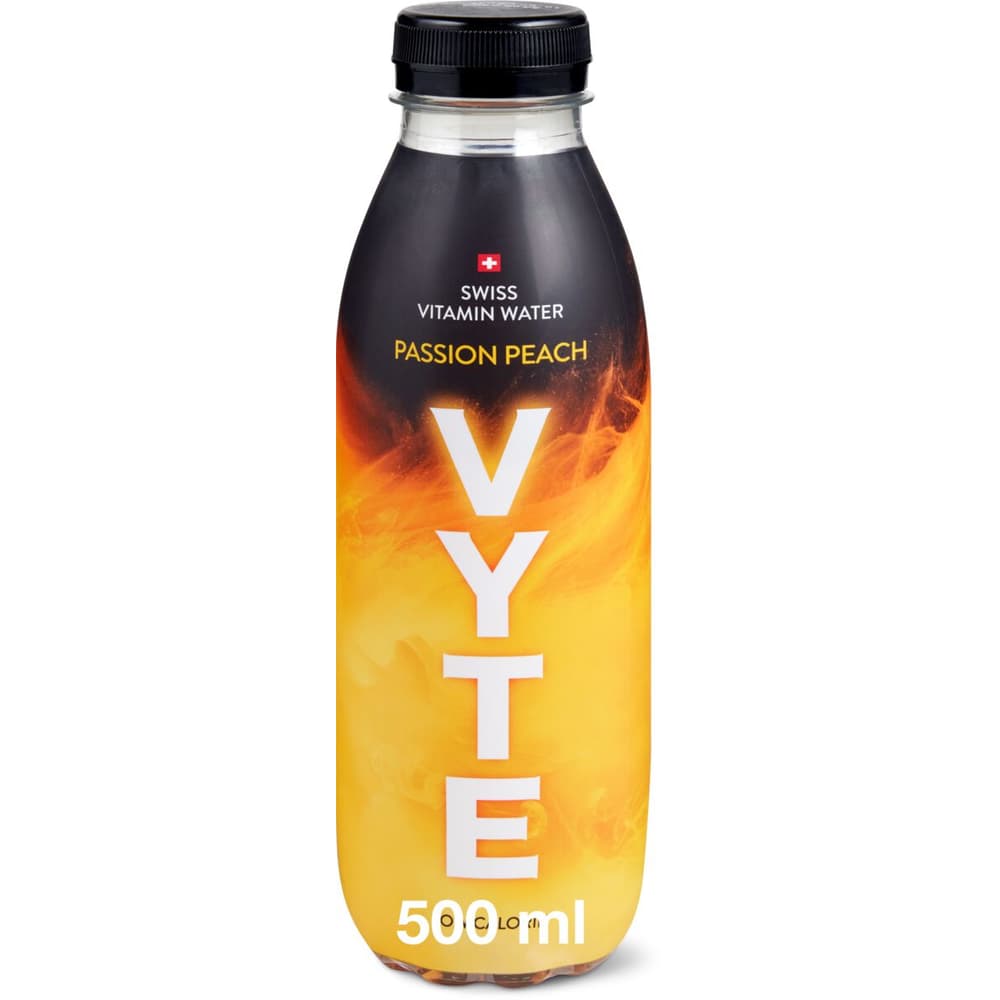 VYTE · Vitamin water · Peach Passion • Migros