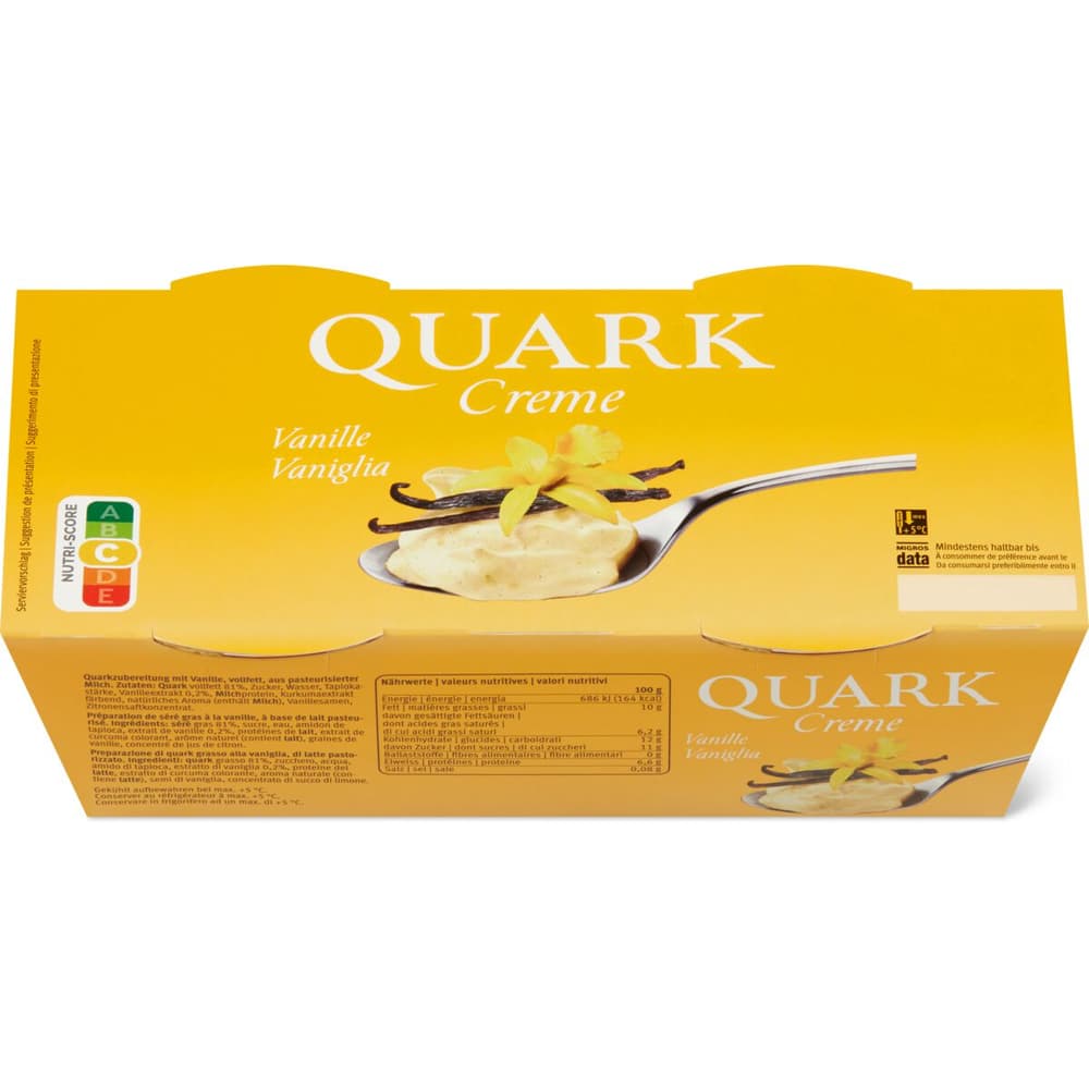 Quarkcreme Vanille • Migros