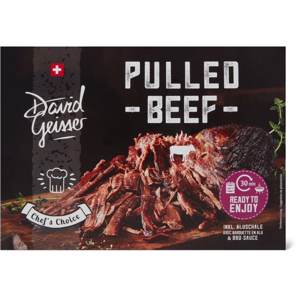 M-Classic Pulled Beef mit Sauce • Migros