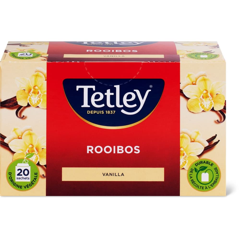 Tetley · Infusion · Rooibos Vanilla • Migros
