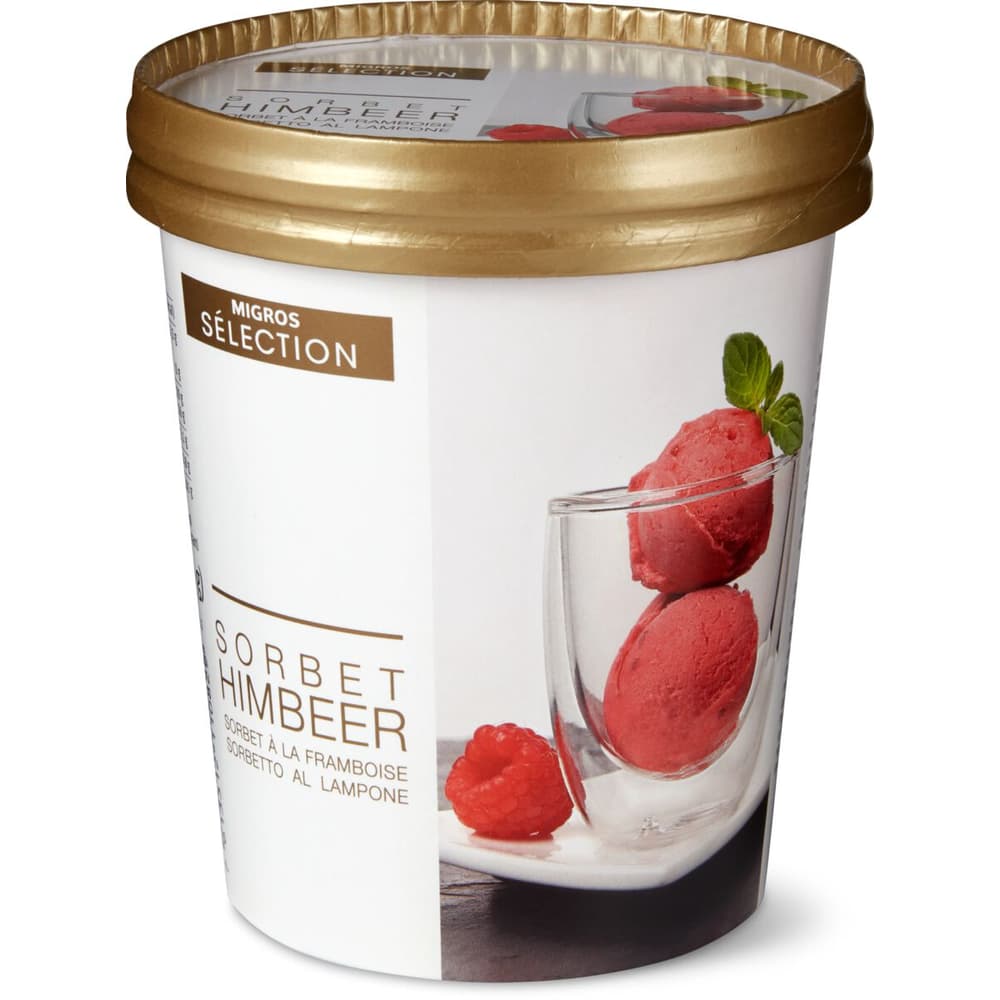 Sélection · Sorbet · Framboise • Migros