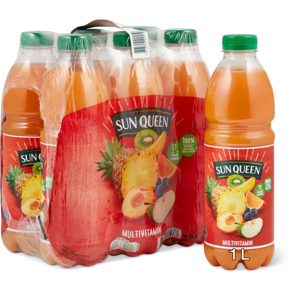 Sun Queen · Fruchtsaft · Multivitamin • Migros