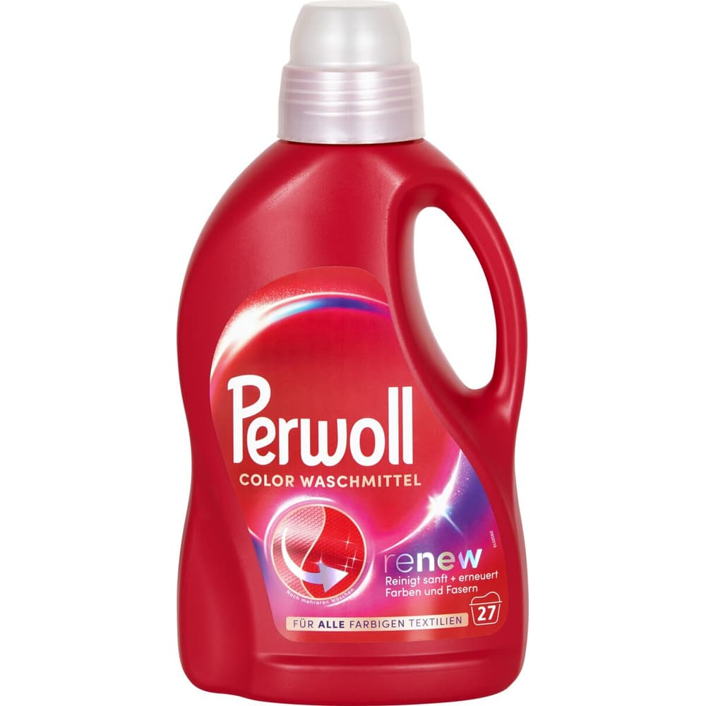Perwoll Renew Color · Liquid laundry detergent · 27 wash cycles • Migros