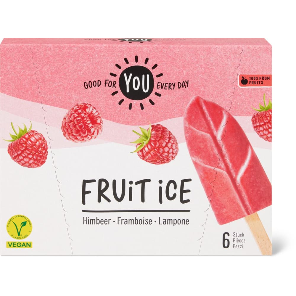 YOU · Fruit Stieleis · Himbeere • Migros