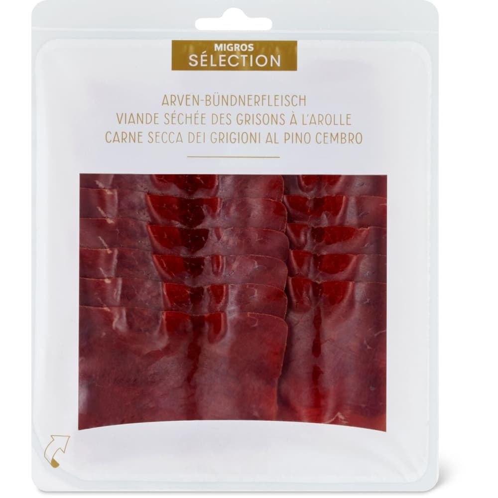 Sélection · Grisons meat · Arven • Migros