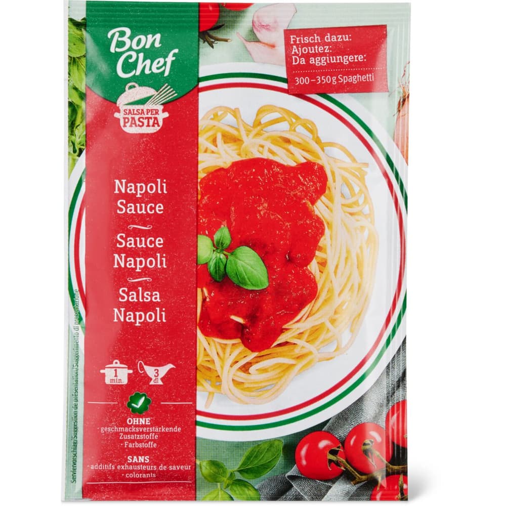 Bon Chef · Napoli sauce · for pasta • Migros