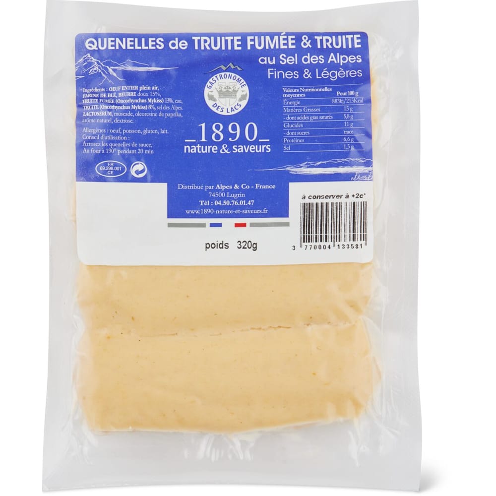 Quenelle truite fumée • Migros