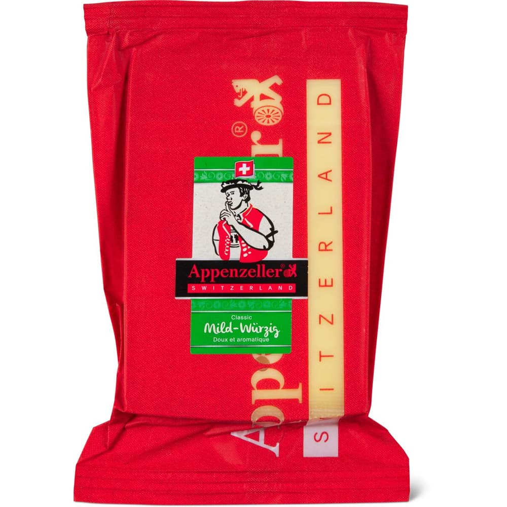Appenzeller · Fromage suisse à pâte dure, gras, au lait cru · Doux et ...