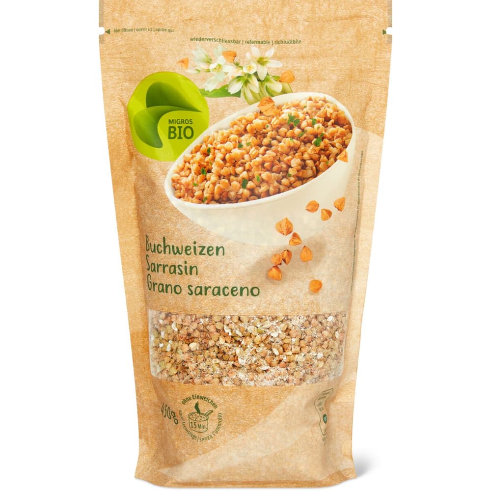 Achat Bio · Sarrasin • Migros