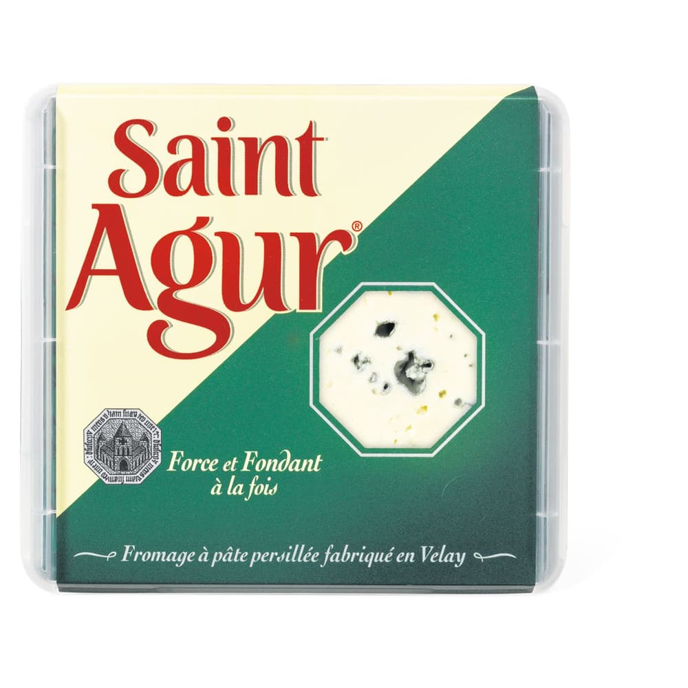 Saint Agur · Fromage français à pâte molle persillée, à la crème, au ...