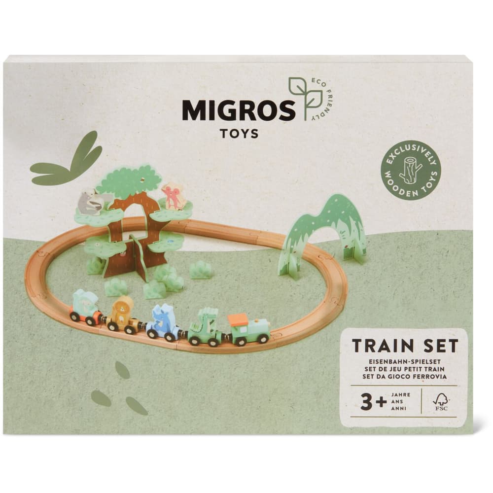 Migros Toys Minimates Zug-Set • Migros