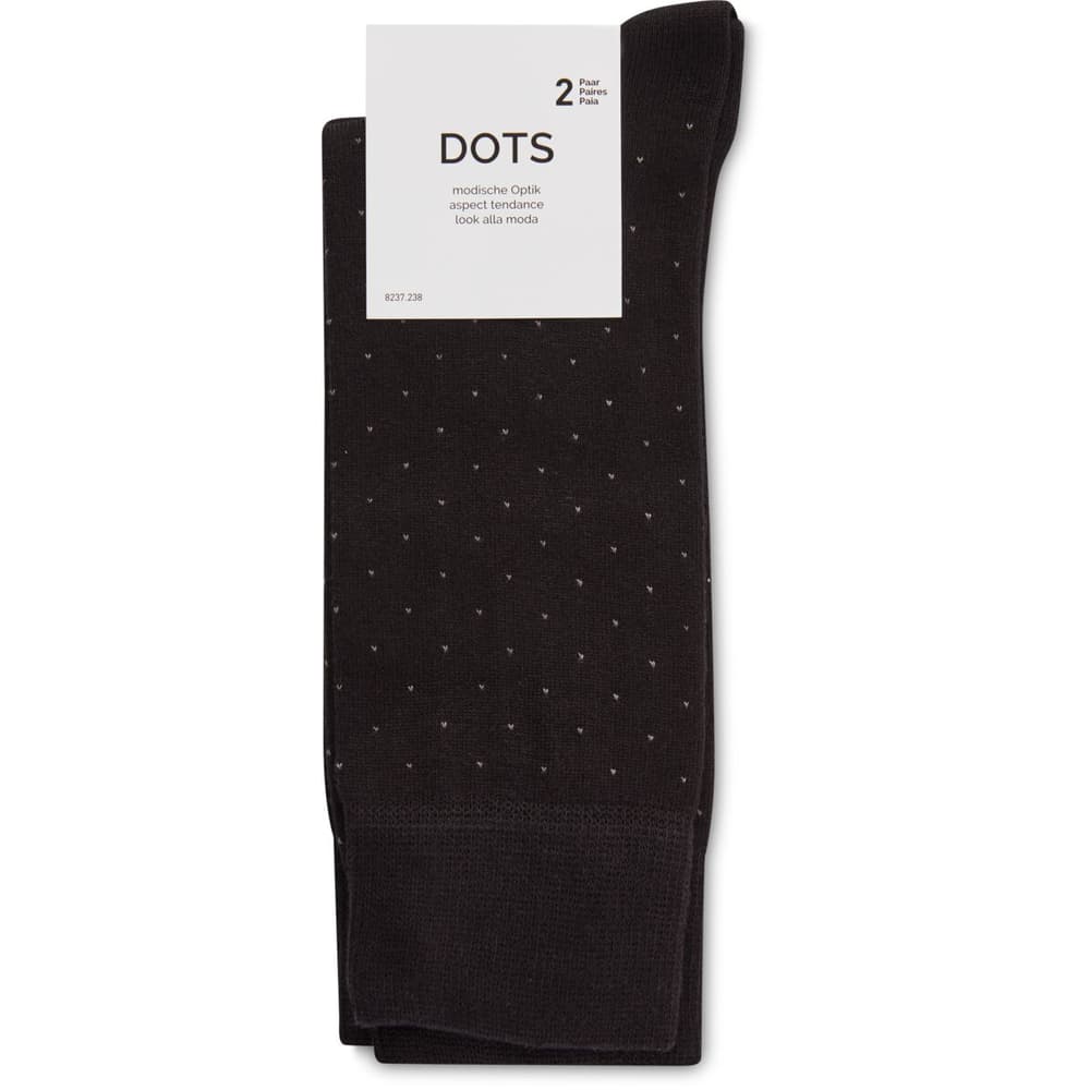 BIO Men's socks Dots 2-prs • Migros